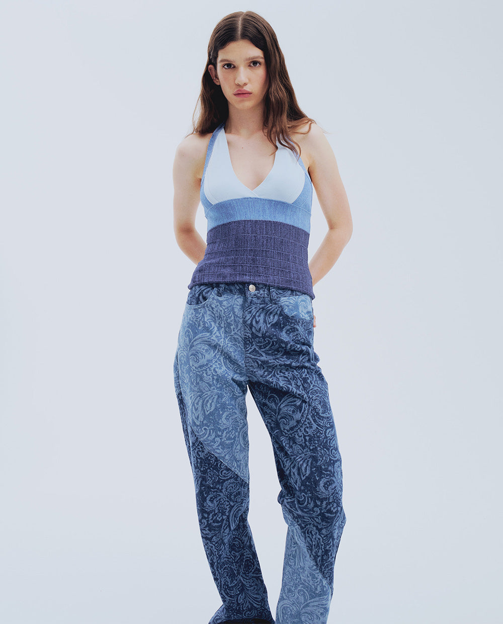 Blue Halter Top – PSC Brand US